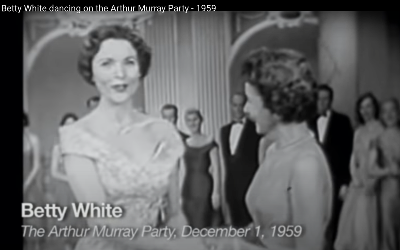 Betty White and the Arthur Murray Party | DanceArchives